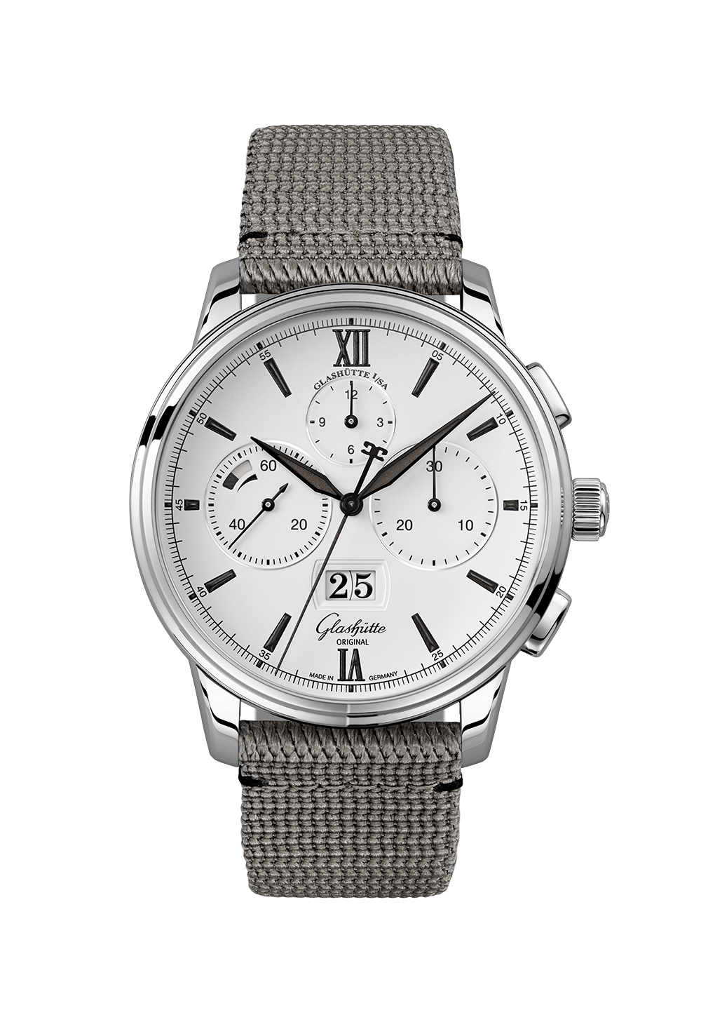 セネタ・クロノグラフ・パノラマデイト 1-37-01-05-02-33 - Glashütte Original